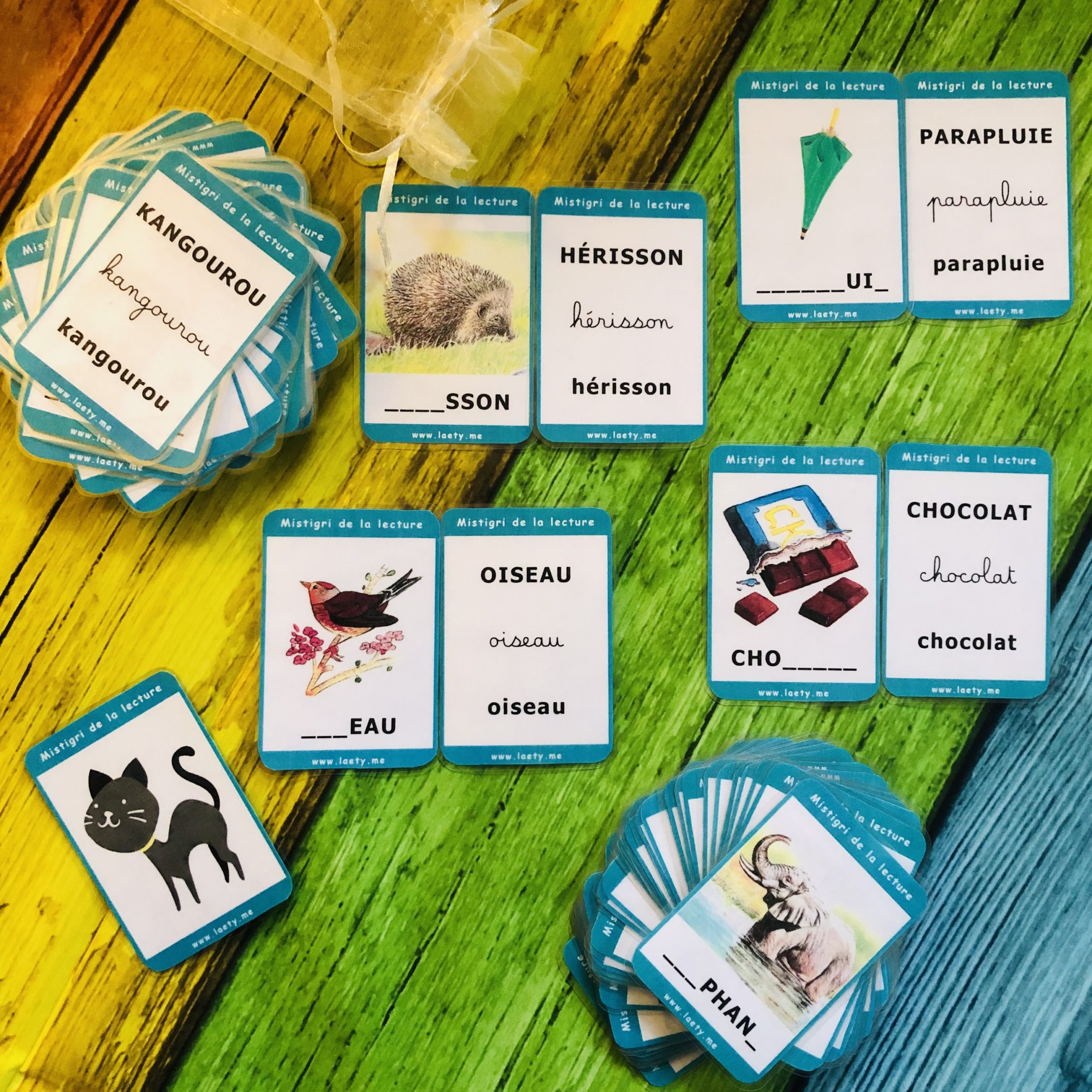 Mistigri de la lecture – avec aide – Accueil