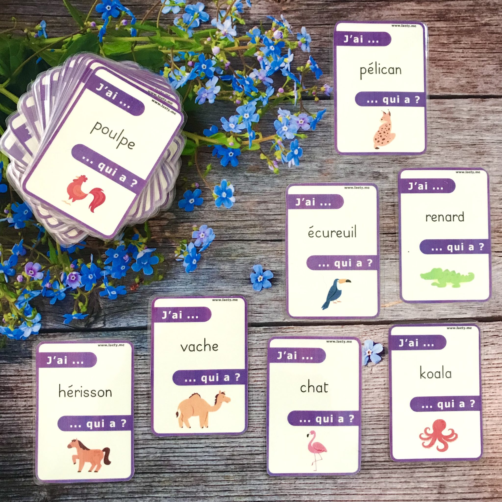 « J’ai qui a » des animaux – lecture – Ressources pédagogiques