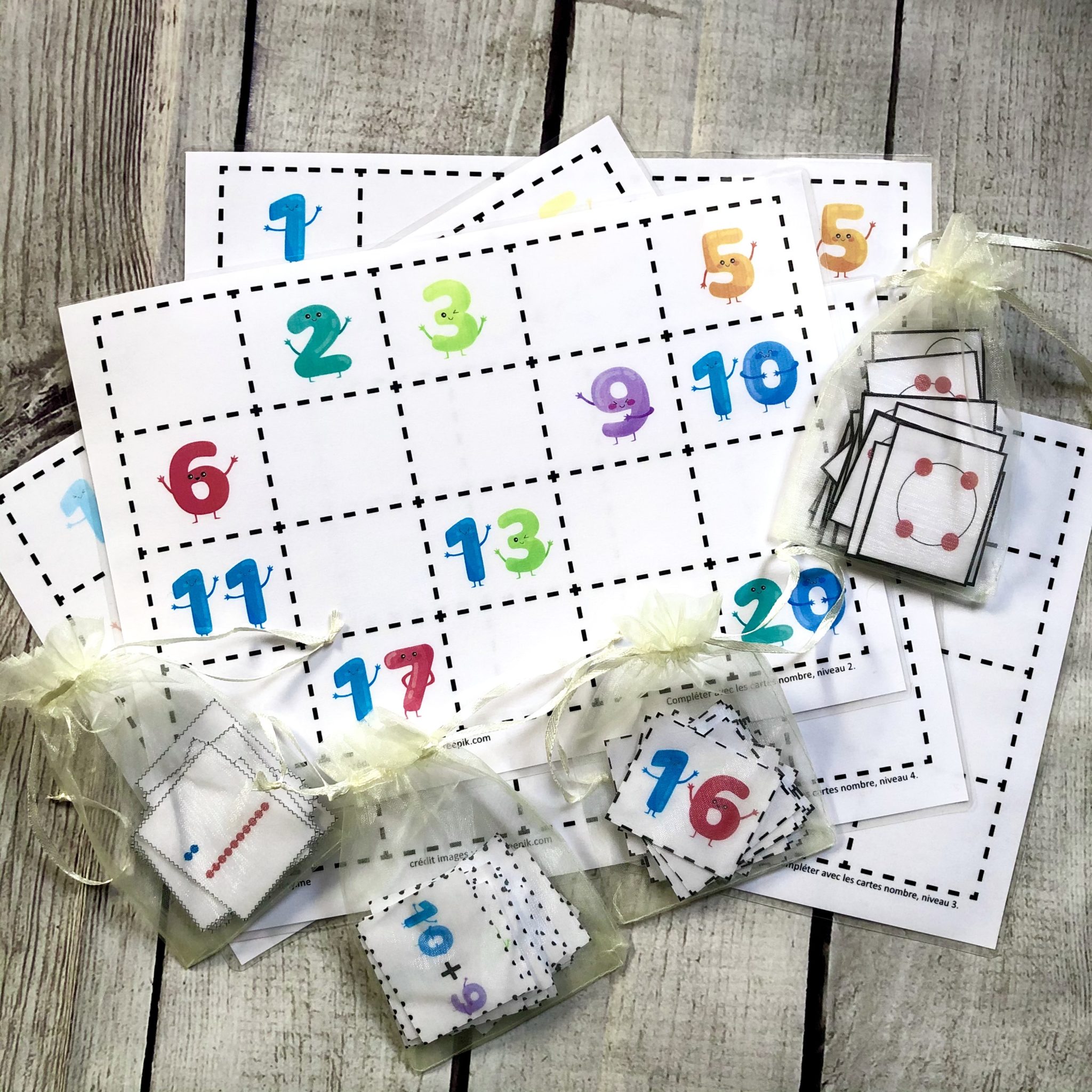 Puzzle des nombres jusqu’à 20 – Ressources pédagogiques