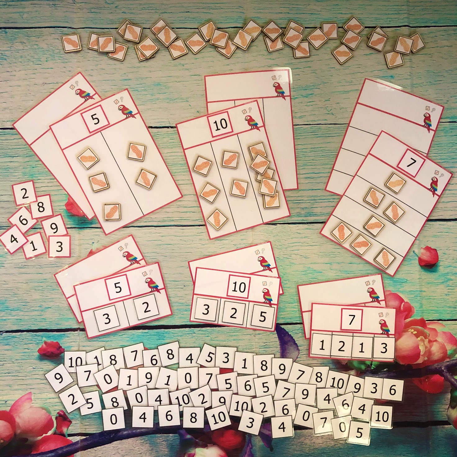 Atelier de décomposition des petits nombres – Ressources pédagogiques