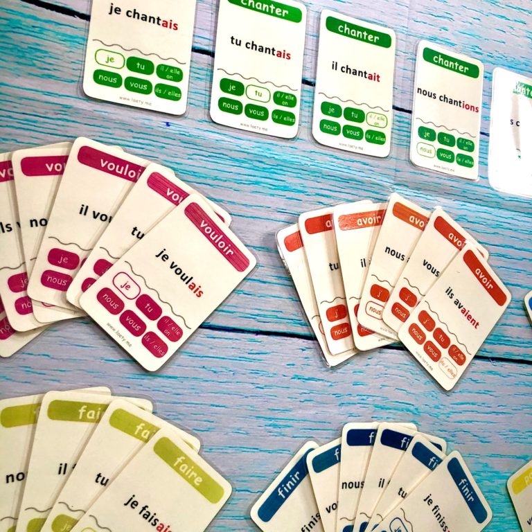 Jeu de 7 familles – conjugaison – Imparfait – Ressources pédagogiques