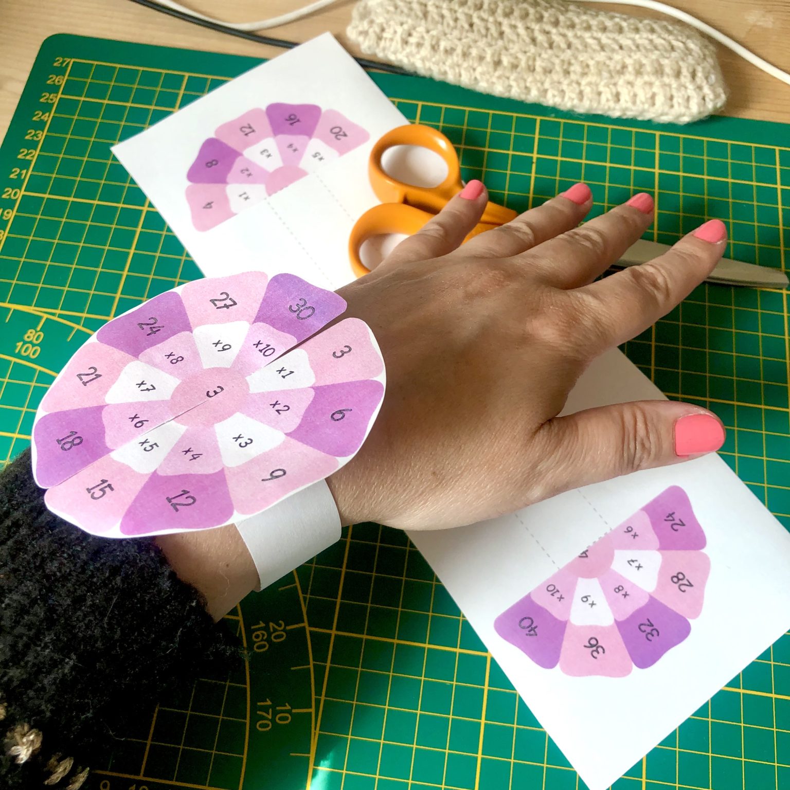 Bracelets des tables de multiplication – Ressources pédagogiques